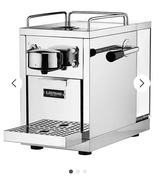 Sjöstrand Espressomaschine Edelstahl Neu (Neu und originalverpackt) in ...