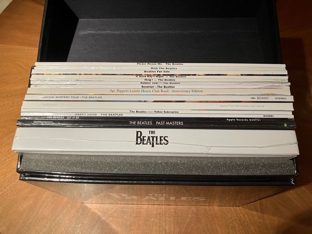 THE BEATLE -THE BEATLES REMASTERED (BOX-SET) 16 VINYL STEREO (Neu ...