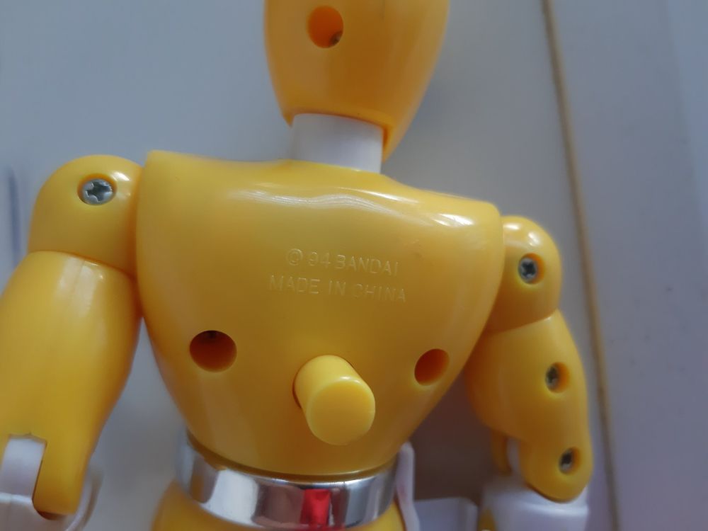 Mighty Morphin Power Rangers Yellow Ranger Action Figure (Gebraucht) in ...