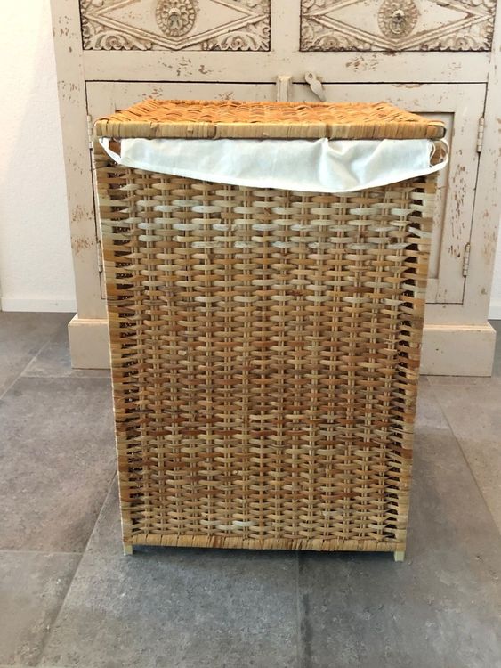 Waschekorb Rattan Ikea