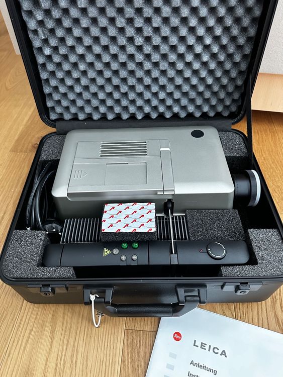 Leica Pradovit Dia-Projektor P 600 IR mit Koffer (schön) (Neu (gemäss ...