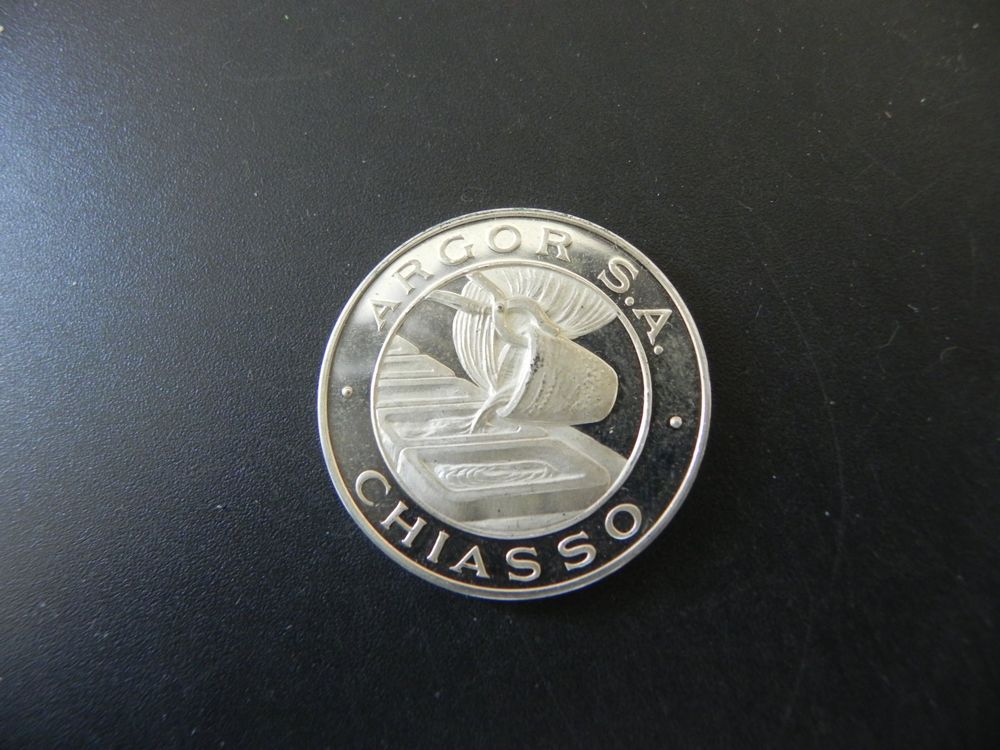 UBS SBG - Argor S.A. Chiasso - Silber (0.999) 10 g (Gebraucht) in für CHF 7.6 – mit Lieferung ...