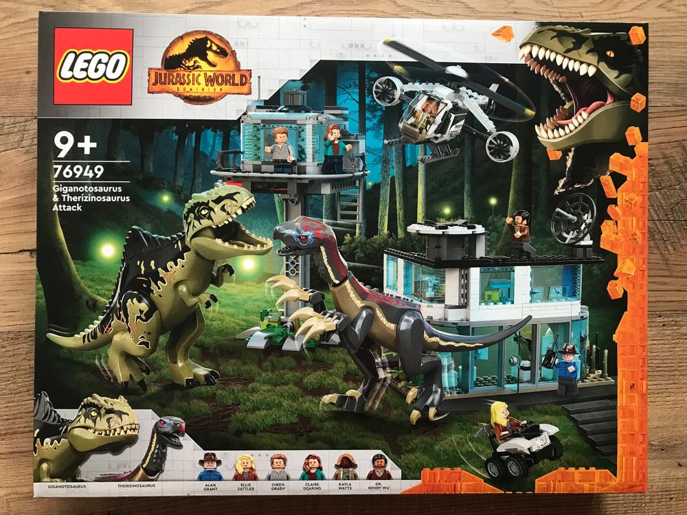 LEGO Jurassic World - Giganotosaurus & Therizinosaurus 76949 (Neu und ...