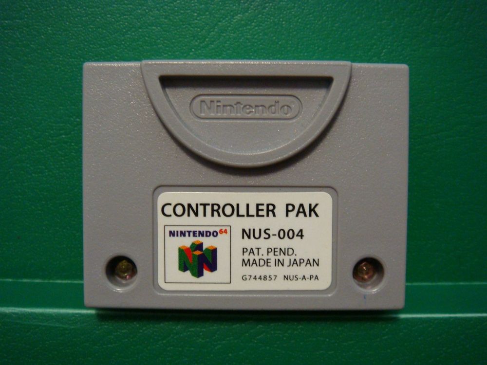 Nintendo 64 N64 Controller Pak (Gebraucht) in sugiez für CHF 8.9 – mit ...