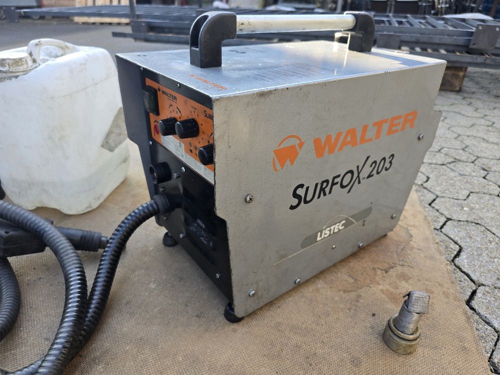 WALTER SURFOX 203 mit Zubehör, Schweissnaht Beizgerät (Gebraucht) in ...