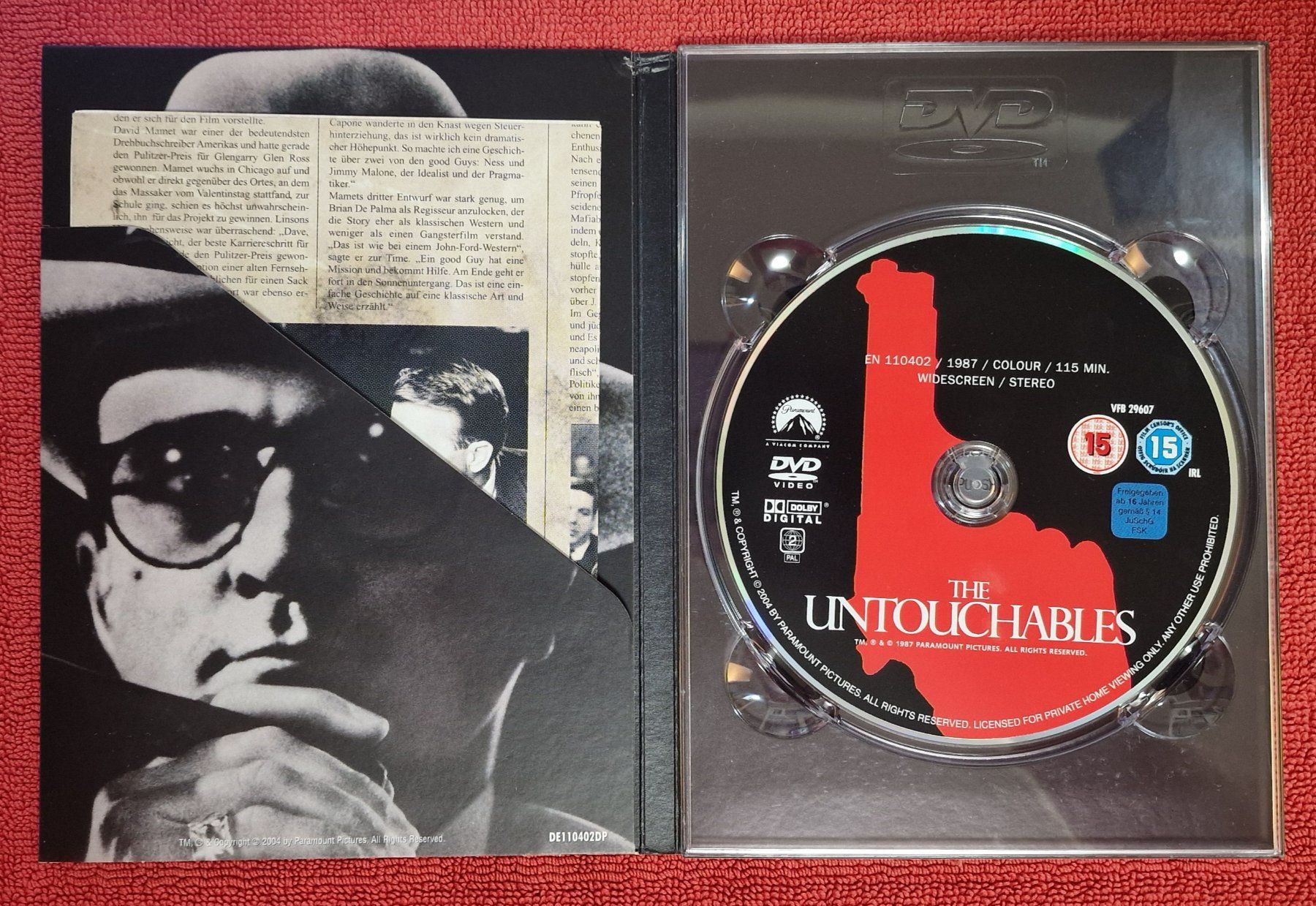 The Untouchables DVD (1987) (Gebraucht) in Basel für CHF 6 – mit ...