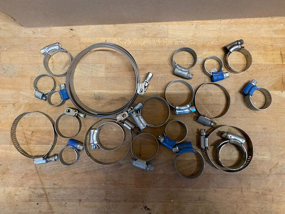 Diverse Briden, Schlauchbriden, Schlauchschellen | Kaufen auf Ricardo