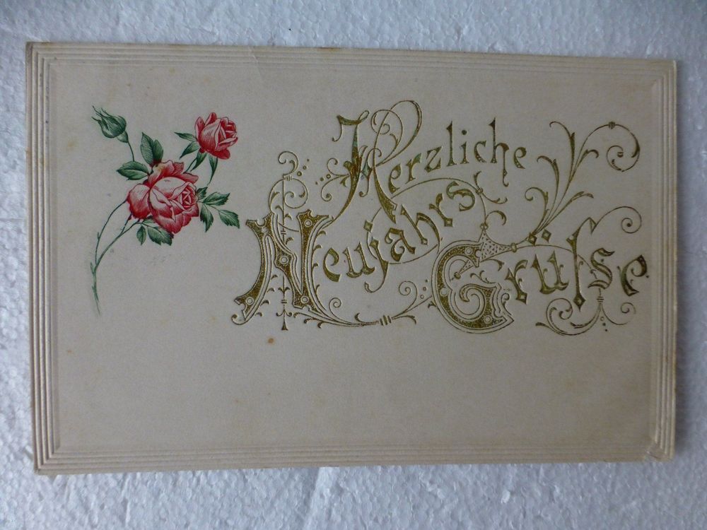 Postkarte Neujahrsgrüsse | Kaufen auf Ricardo