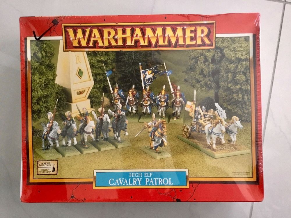 Warhammer High Elf Cavalry Patrol 1998 (Neu (gemäss Beschreibung)) in ...