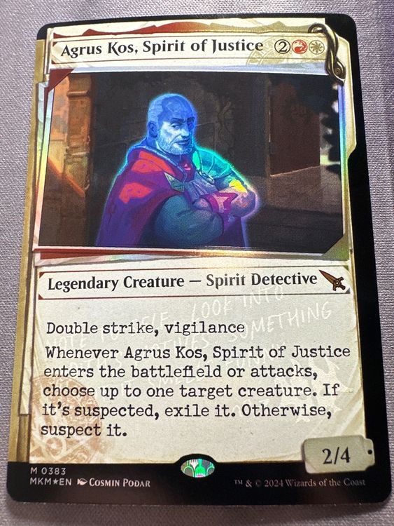 Agrus Kos, Spirit of Justice INVISIBLE INK FOIL 0383 MKM | Kaufen auf ...