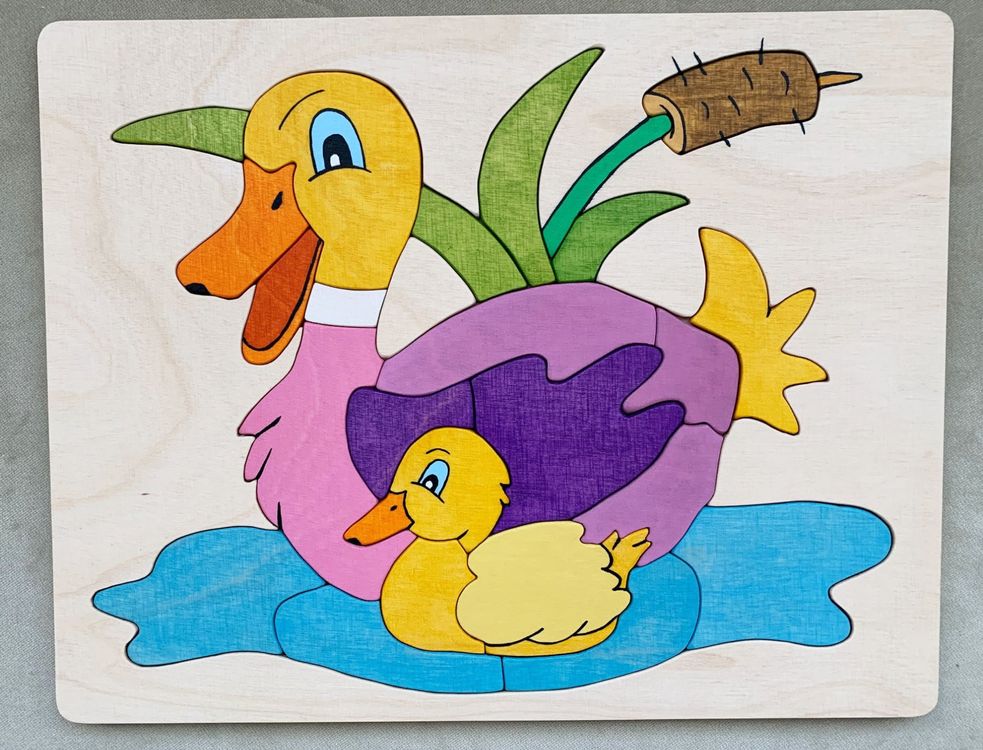 Holz Puzzle neu 24-Teilig Kinder (Neu und originalverpackt) in ...