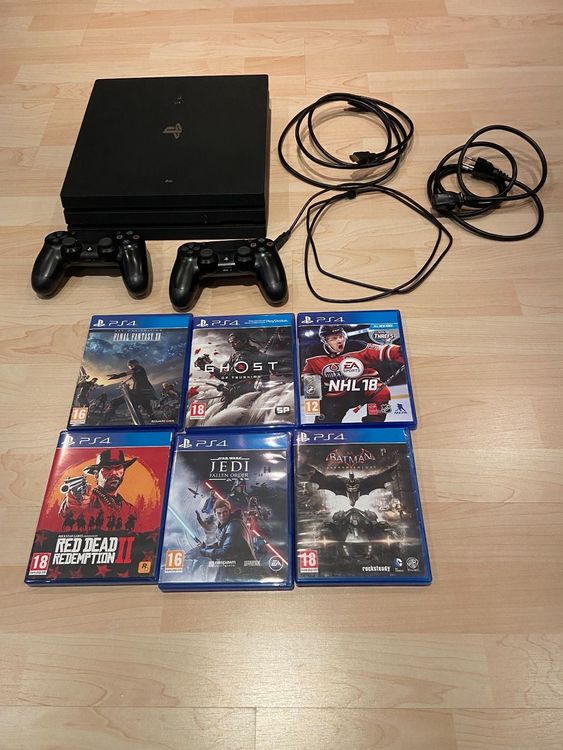 Playstation 4 Pro + 2 Controller + Games (Gebraucht) in Baar für CHF ...