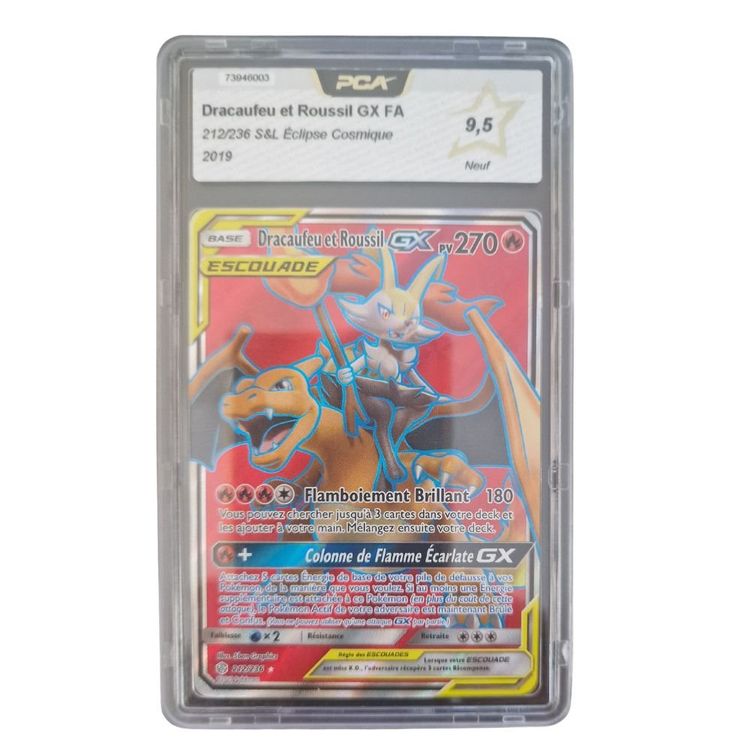 Dracaufeu Roussil GX Full Art PCA 9.5 Pokémon (Gebraucht) in Genève für ...