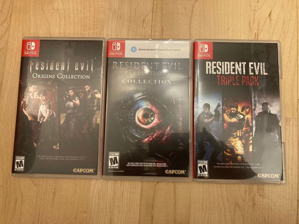 Switch Spiele - Resident Evil Collection | Kaufen auf Ricardo