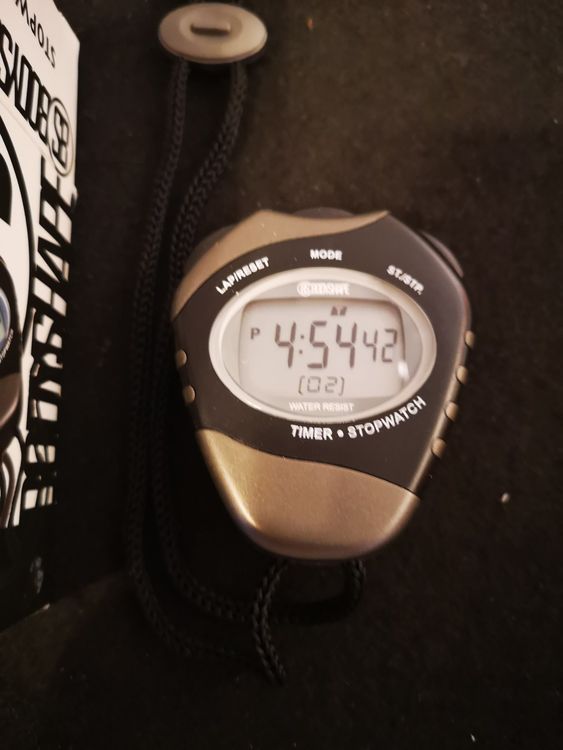 Stop Watch Uhr Chronometer Sport Schule Ski Marathon (Neu (gemäss ...