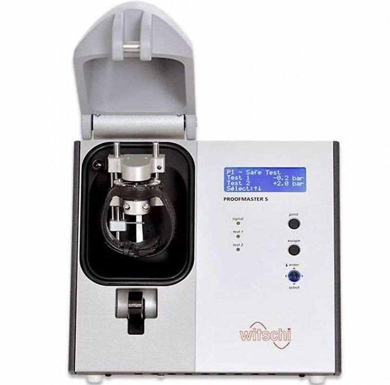 Witschi Proofmaster M machine étanchéité (Gebraucht) in Sonceboz-Sombeval für CHF 4050 – nur ...