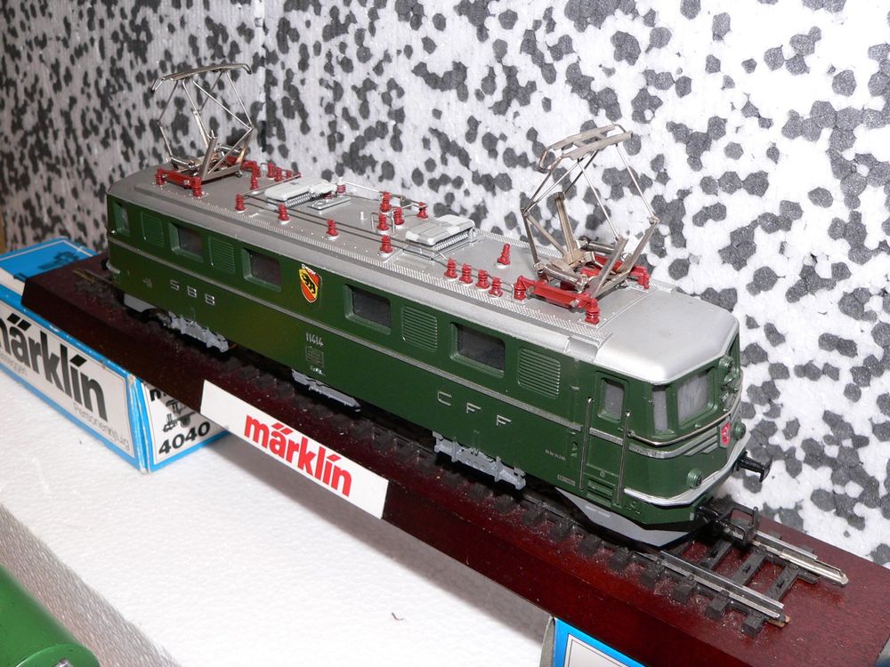 Märklin AE 66 SBB/CFF Zug HO, 2Trafos, Schienen, Weichen.... | Kaufen auf Ricardo