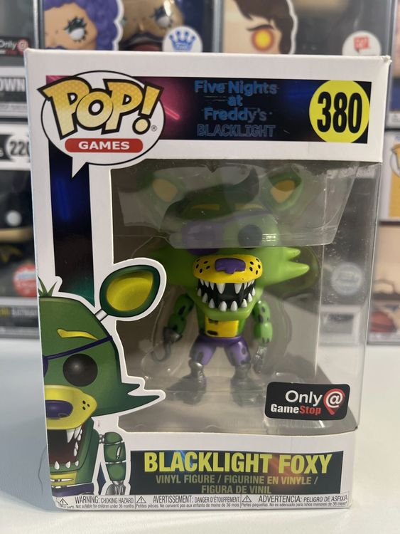 Funko POP! Games Five Nights at Freddy's Blacklight Foxy (D'occasion) à ...