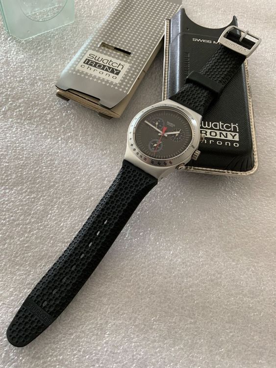 Swatch IRONY Chrono TIME CUT TOO - ungetragen - VINTAGE (Neu (gemäss Beschreibung)) in Wettswil ...