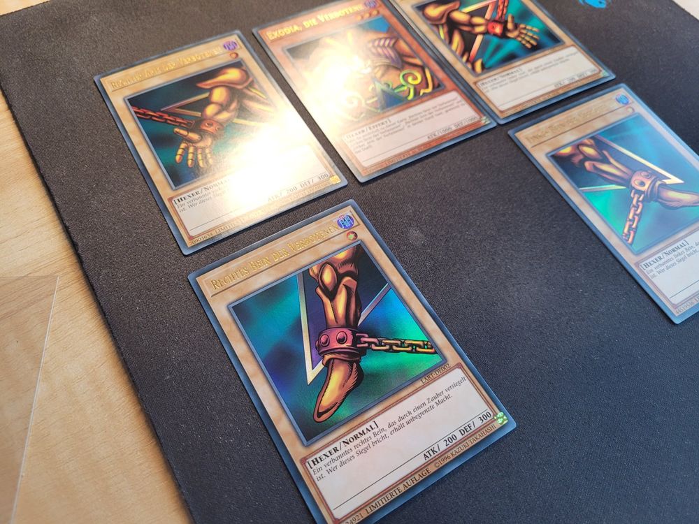 Yu-Gi-Oh! Exodia, die Verbotene - Komplett, Top Zustand! (Gebraucht) in ...