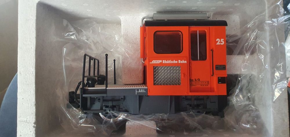 LGB: RHB TRAKTOR Tm 2/2 25 ORANGE OVP (Gebraucht) in Biglen für CHF 450 – mit Lieferung auf ...