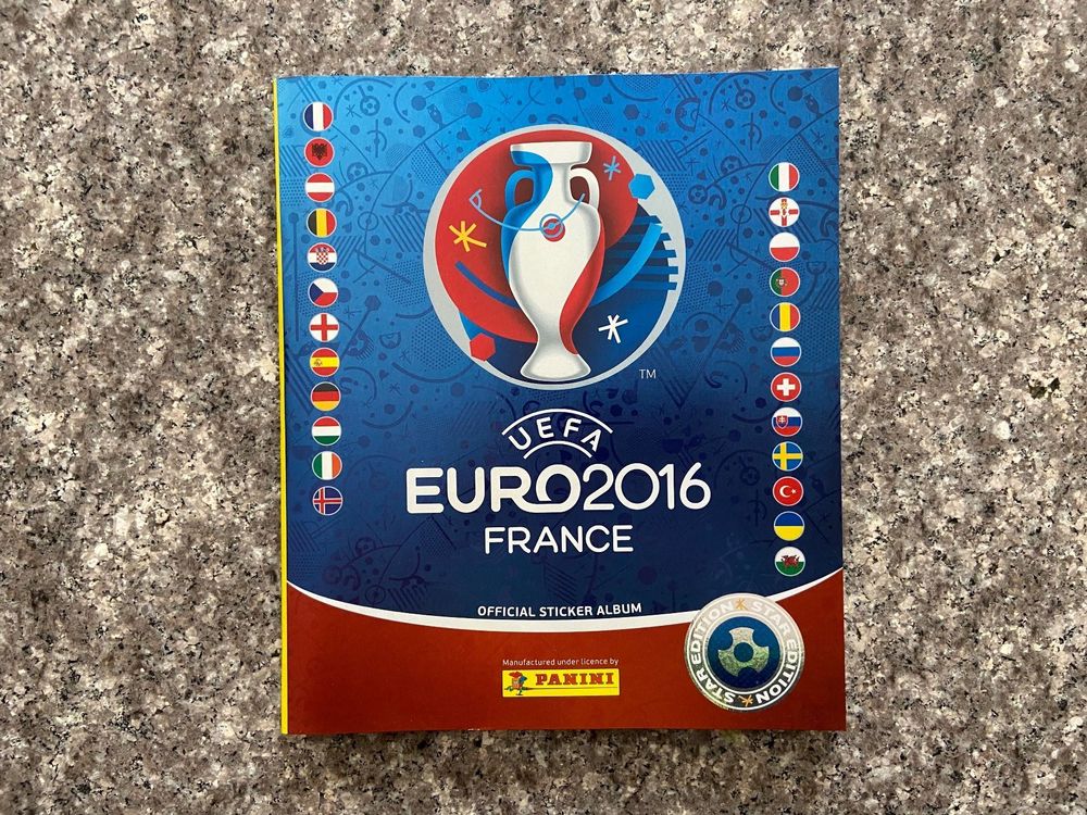 Volles Panini-Album UEFA EURO 2016 (Gebraucht) in Würenlingen für CHF ...