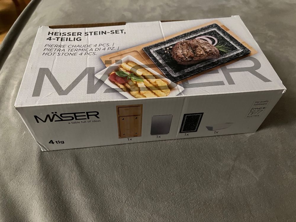 Heisser Stein Set 4-Teilig neu | Kaufen auf Ricardo