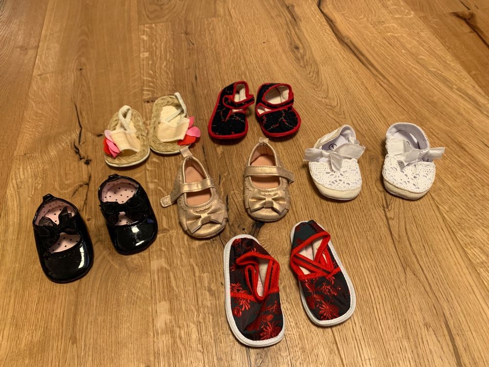 6 Paar Baby Ballerinas | Kaufen auf Ricardo