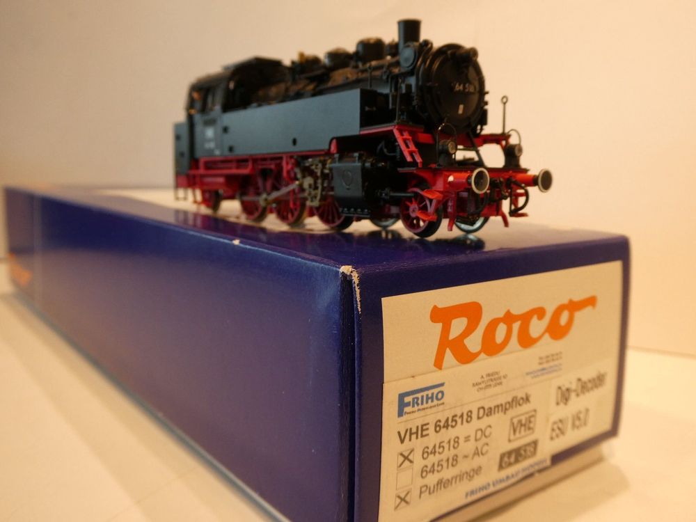 Roco FRIHO VHE Dampflok BR 64518 SoSe (Neu und originalverpackt) in ...