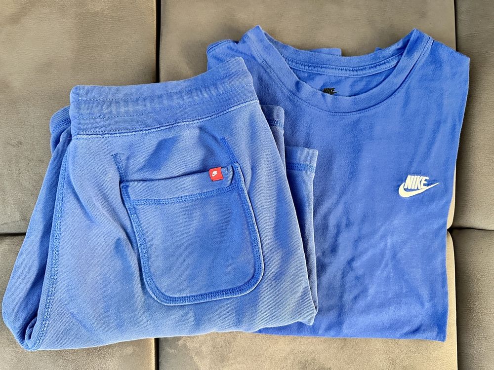 Nike Sommer Set, Shirt & Shorts, Grösse M, Blau (Gebraucht) in Niederglatt ZH für CHF 25 – mit ...