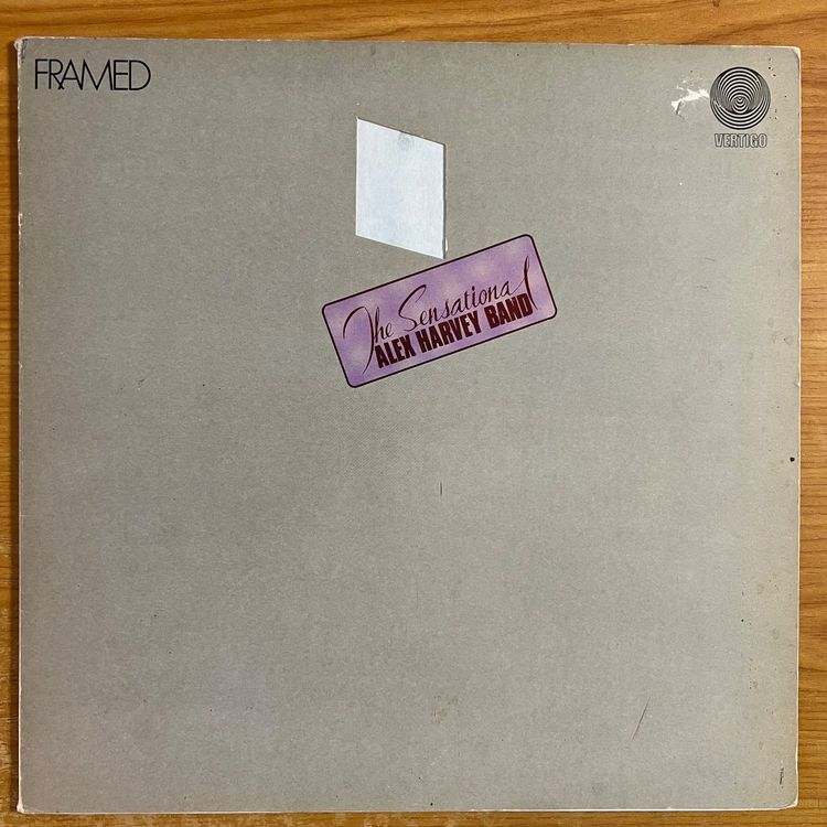 Sensational Alex Harvey Band - Framed /D 1972 -Vertigo Swirl (Gebraucht ...