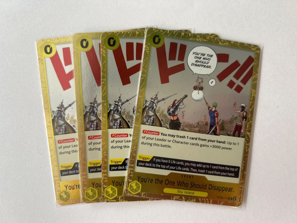 One Piece OP06-115 You‘re the One Should Disappear (Neu (gemäss Beschreibung)) in Schaffhausen ...