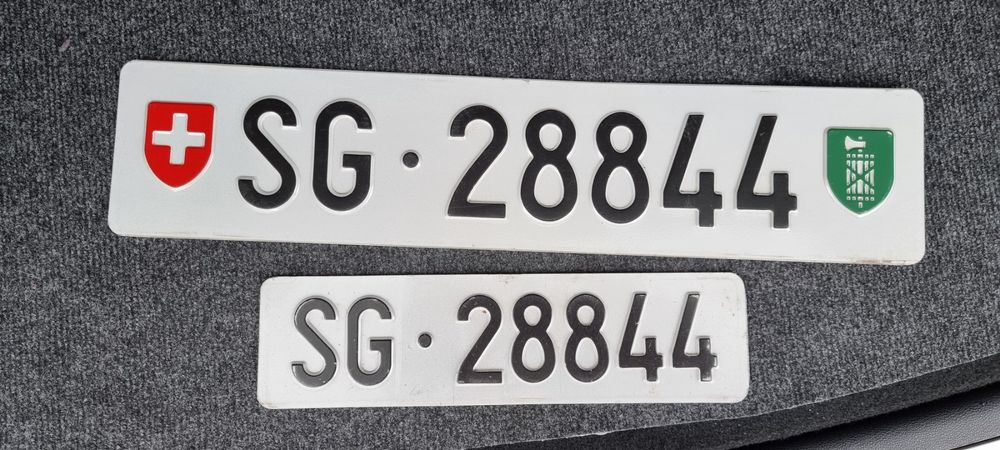 Autonummer SG 28844 | Kaufen auf Ricardo