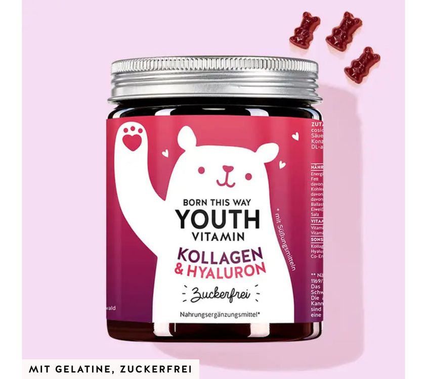 Bears with benefits collagen,Q10 et acide hyaluronique (Neu (gemäss ...