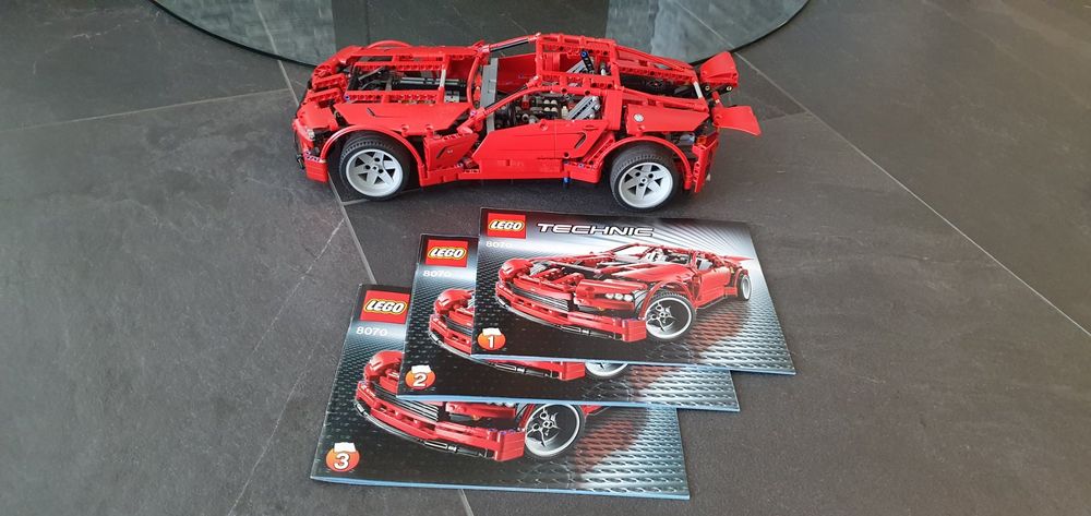 Lego Technik 8070 Super car V8 mit Motoren (Gebraucht) in Bronschhofen ...