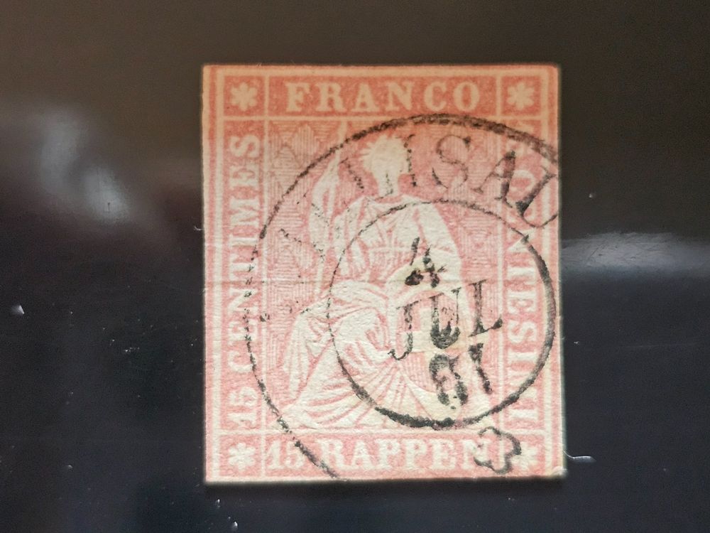 CH 1860 STRUBEL 24G/24B4 SBK Fr. 90.-- (Gebraucht) in Monte Carasso für ...