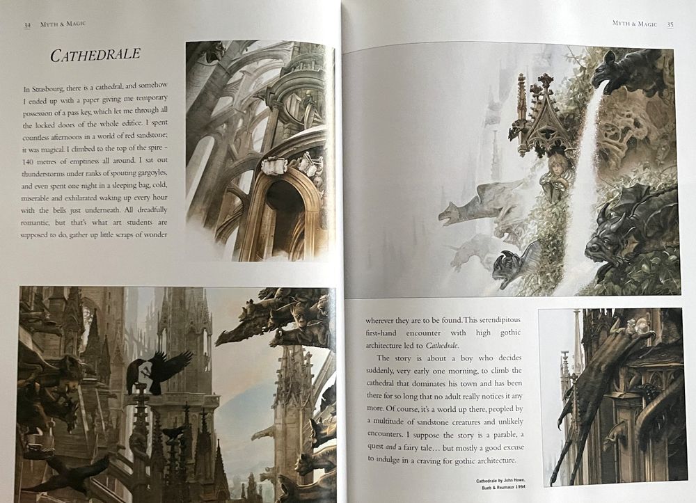Myth & Magic - The Art Of John Howe With An Original Drawing (Gebraucht ...