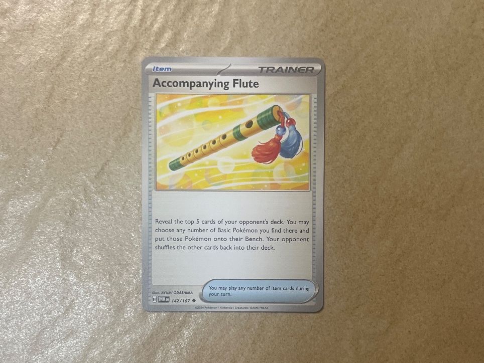 Carte Pokemon Accompanying Flute - TWMEN - EN (Gebraucht) in Vernayaz ...