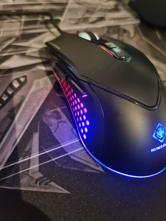 Deltaco Gaming Maus - Top Zustand! Nur Einmal ausprobiert (Neu (gemäss ...