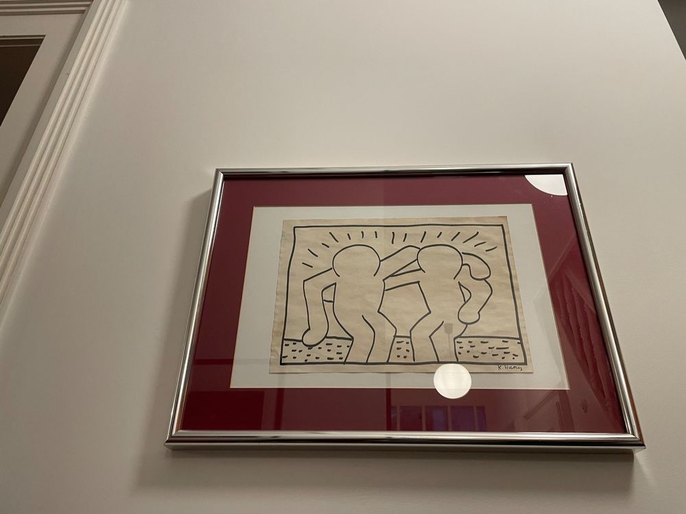 Original Skizze von Keith Haring mit Zertifikat | Kaufen auf Ricardo
