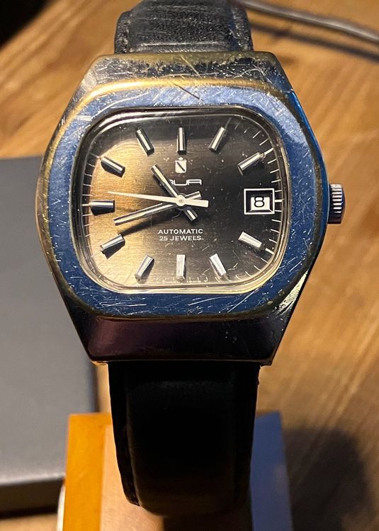 Buren Vintage BUR Automatik Uhr Date TV 38mm ETA 2783 ab 1.- (Gebraucht ...
