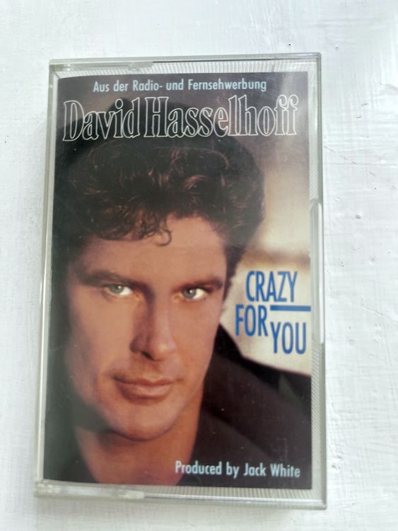 Vintage-Kassette "Crazy For You" von David Hasselhof (Gebraucht) in ...