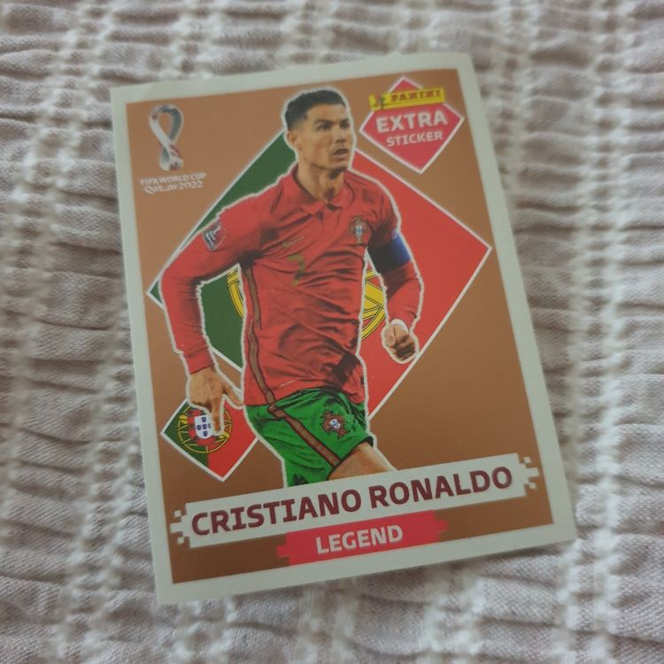 Panini Ronaldo Extra Gold | Kaufen auf Ricardo