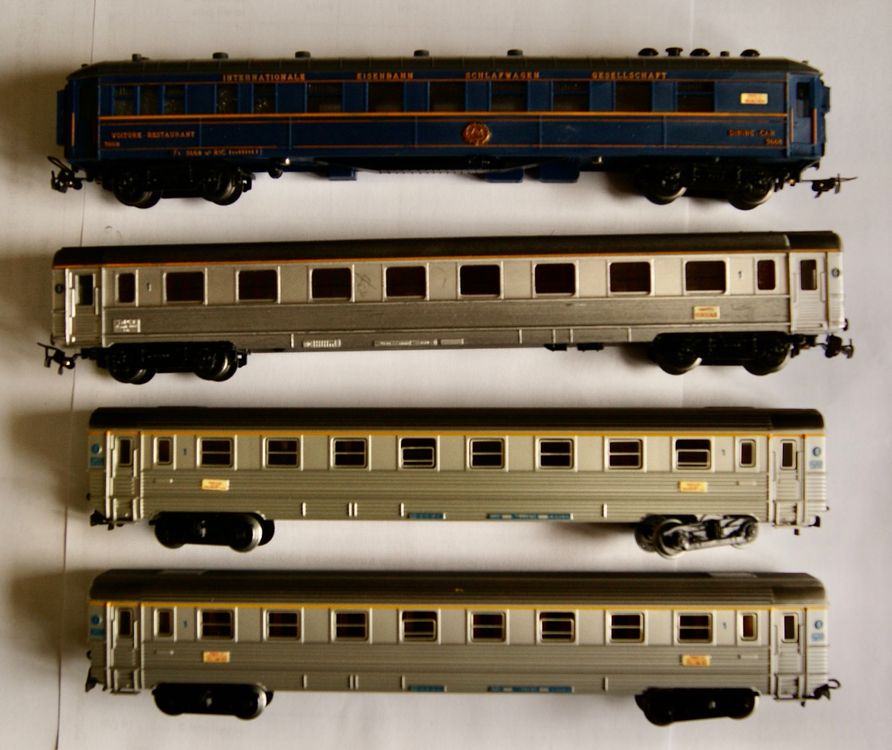 Coffret de 4 wagons, rame SNCF avec wagon restaurant | Kaufen auf Ricardo