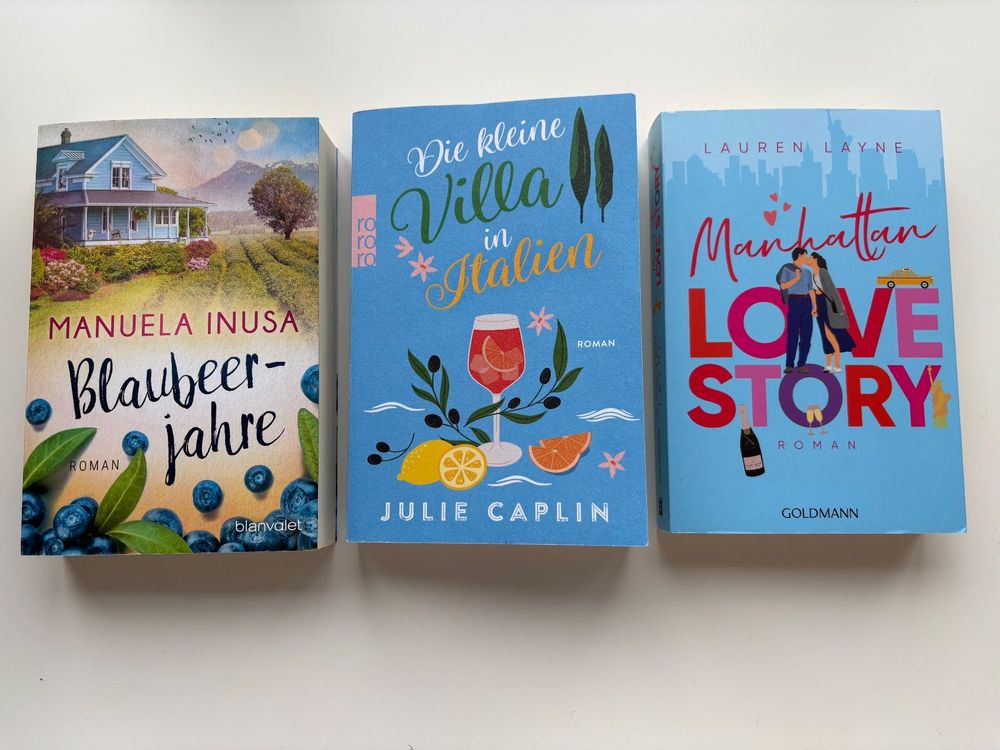 3 Sommer-Romane: Manuela Inusa,Caplin,Layne -Taschenbücher (Gebraucht ...