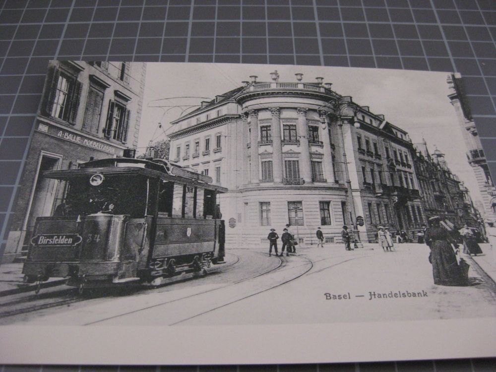 AK Basel Aeschenvorstadt mit Tram (Neu (gemäss Beschreibung)) in Malters für CHF 7 – mit ...