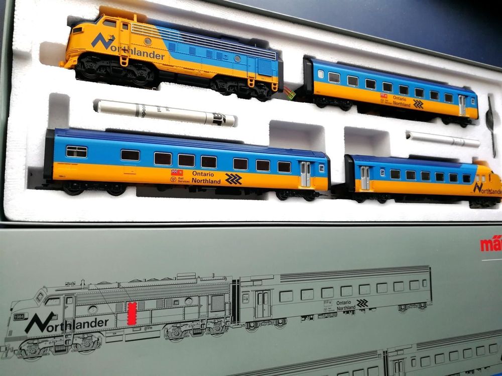 Märklin ONR Dieseltriebzug "Northlander" (Neu (gemäss Beschreibung)) in ...