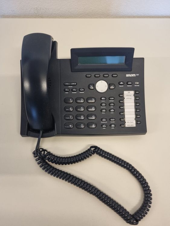 Snom 320 Telefon (Gebraucht) in Zürich für CHF 5 – nur Abholung auf ...