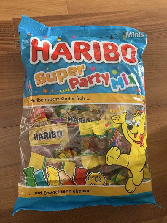 Haribo Party mix 1kg, 80 mini Packungen (Neu und originalverpackt) in ...