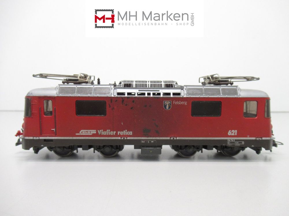 Bemo 1258 121 E-Lok Ge 4/4II "Felsberg" RhB DC Digital H0m | Kaufen auf Ricardo